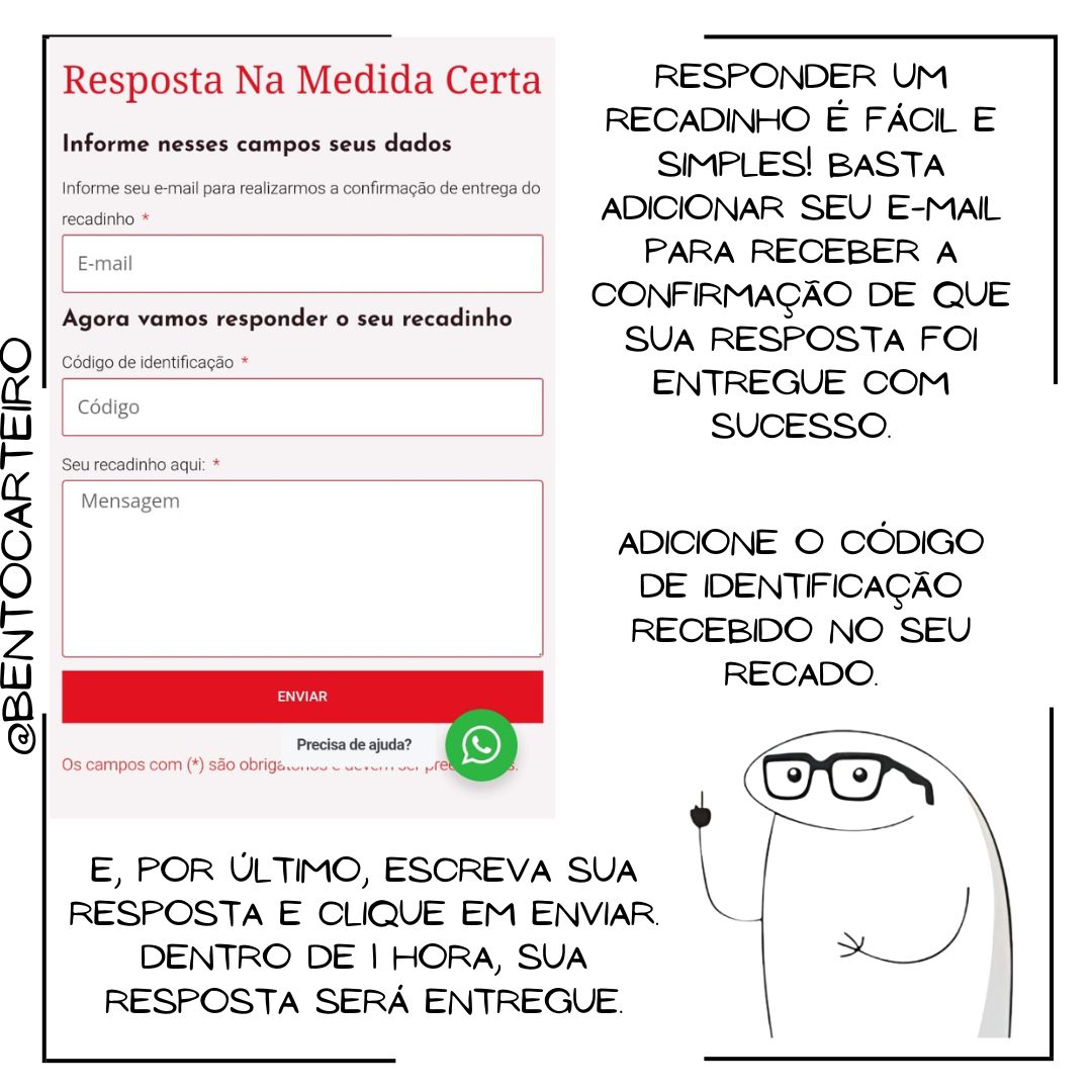 Como funciona? - Bento Carteiro